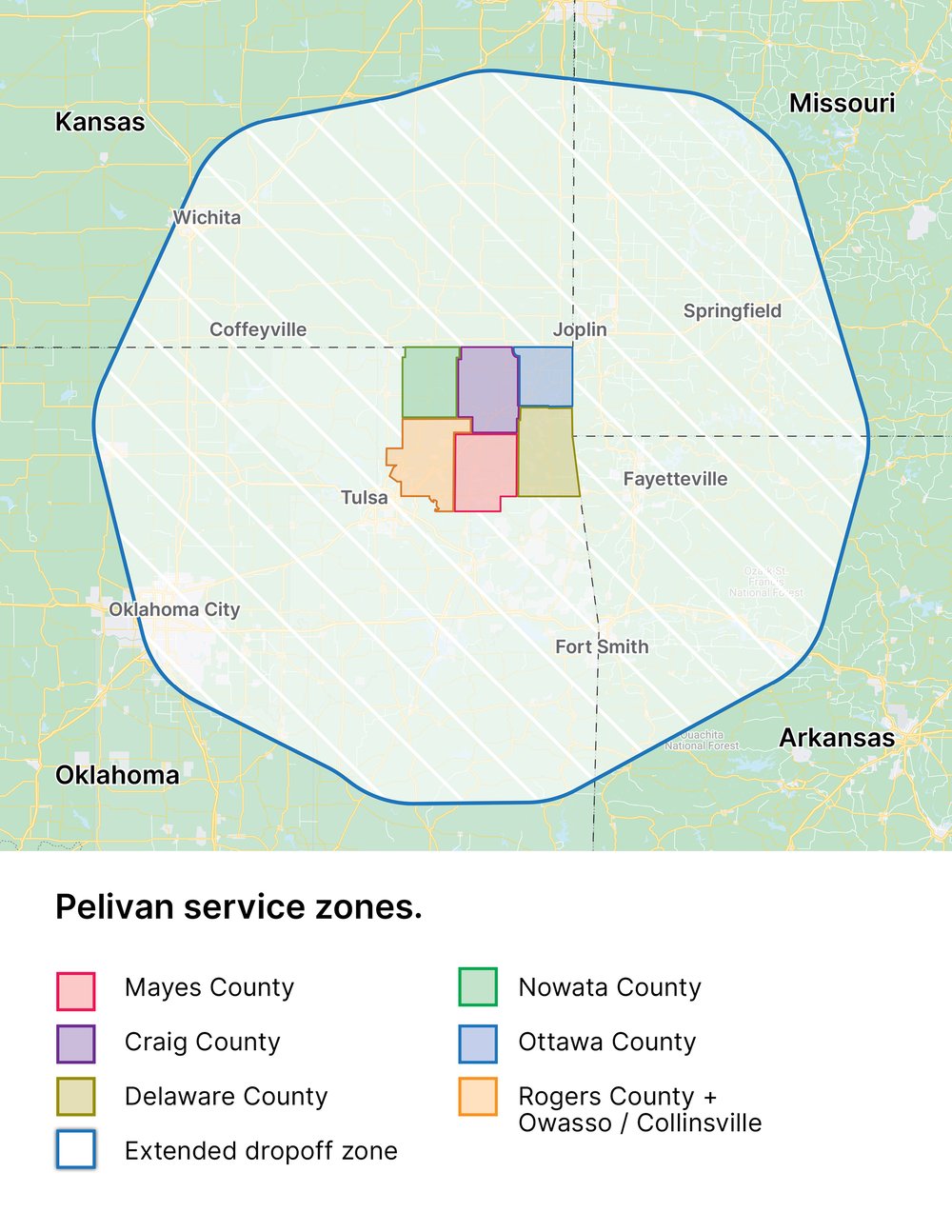 Pelivan Transportation | On-Demand Shared Ride Service in Northeastern Oklahoma